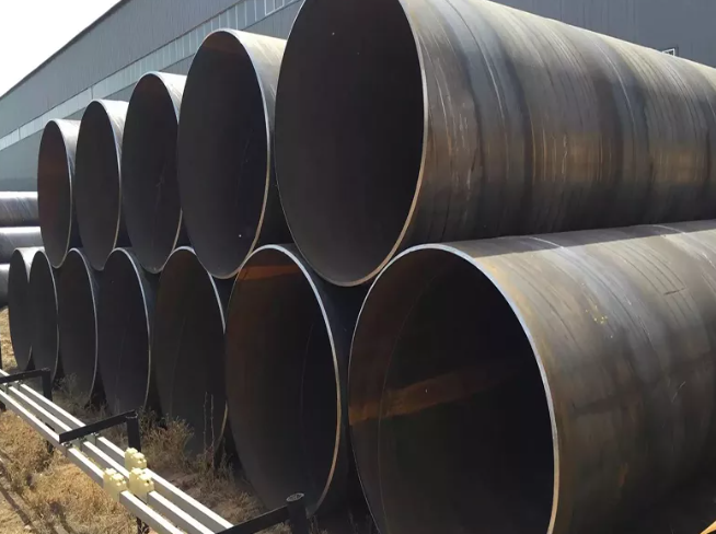 ASTM A36 Steel Pipe API 5L Sch 40 Spiral Welded Steel Tube For Oil / Gas