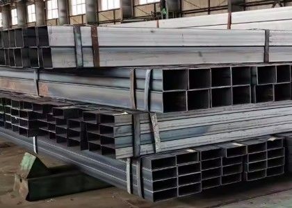 ASTM EN, BS, JIS Structure Pipe Steel Tubular Sections with Varnish ...