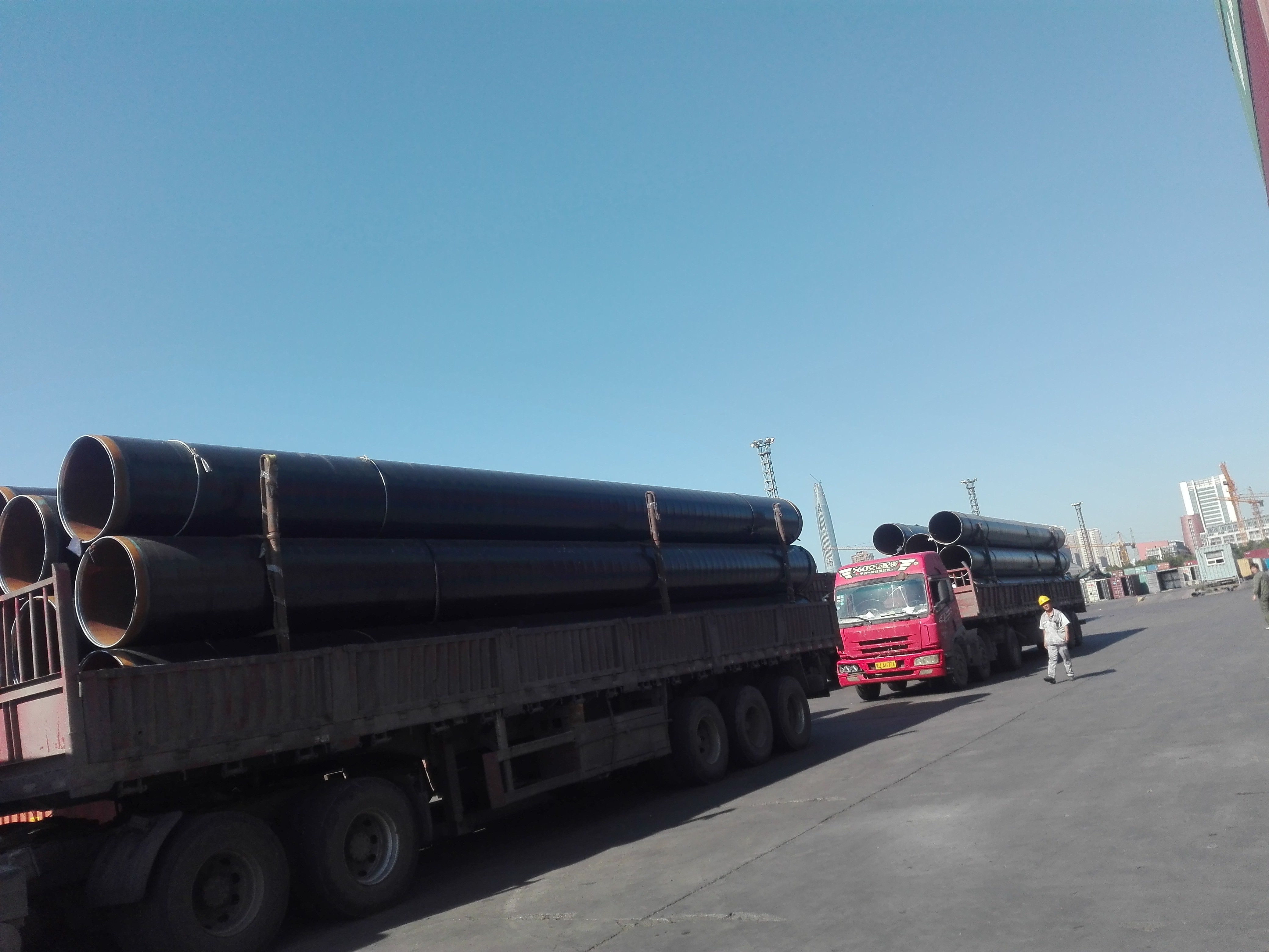 API 5L LSAW Steel Pipe 24 Inch Schedule 20 Grade BMS PSL 2 For Sour Service