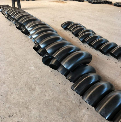 90° Alloy Steel Pipe Fittings Cold Press Cold Bending For Oil And Gas ...